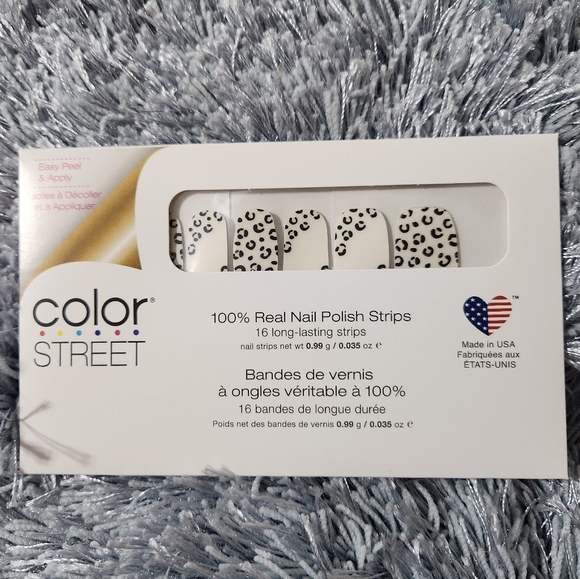 Color Street | Makeup | Color Street Leopard Spots Design Clear Overlay ...